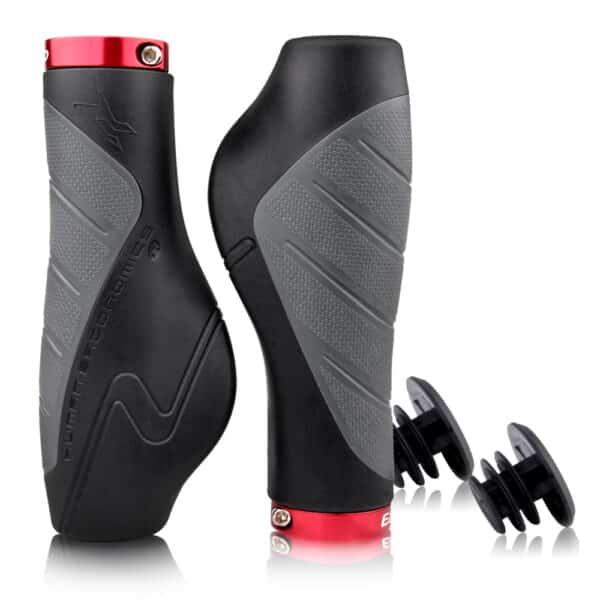 Paire De Poignées Ergonomique Antidérapantes Pour Vtt