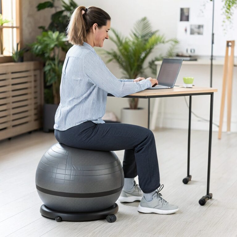 Siège Ballon Ergonomique : Une Solution Pour Bouger Même En Travaillant